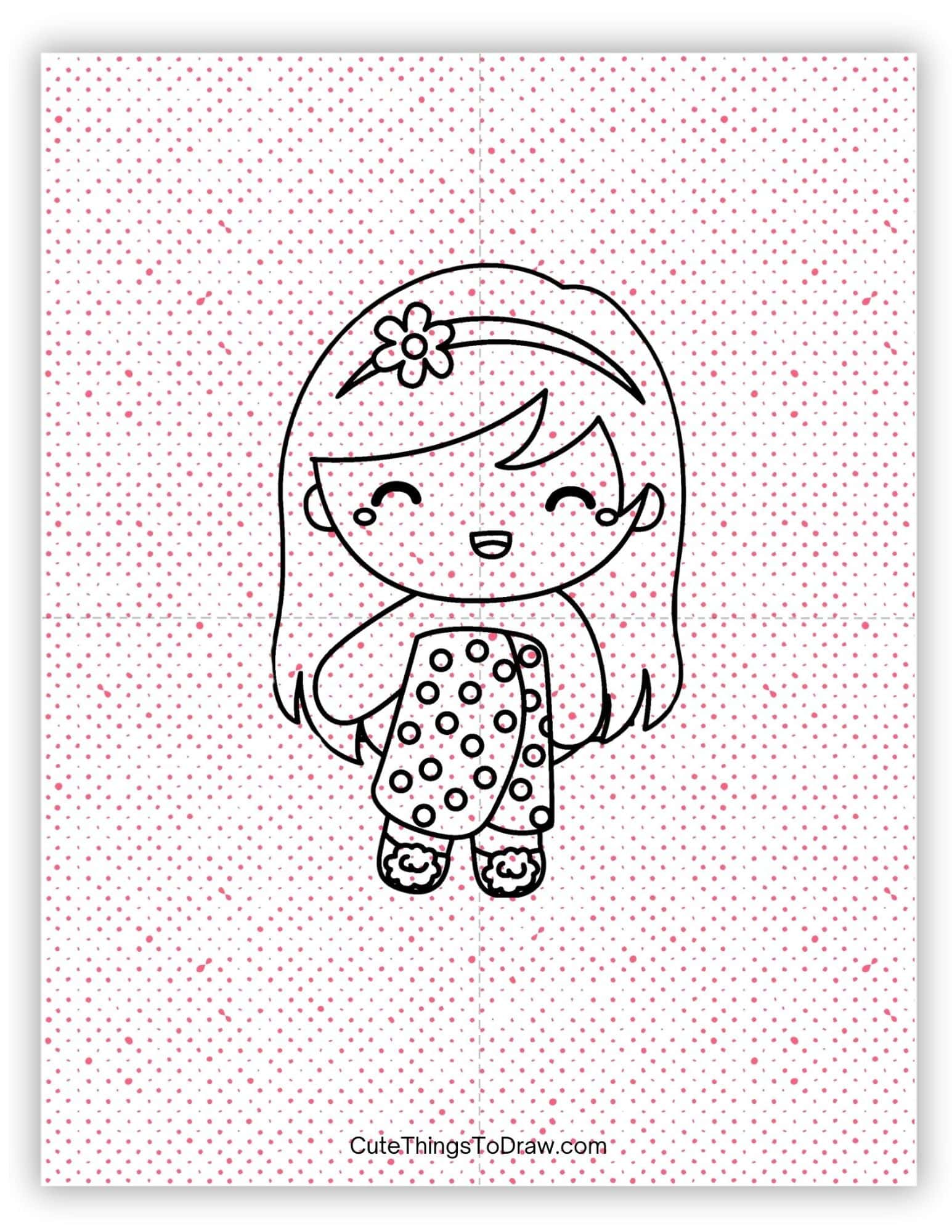 Cute Girl Drawing Ideas - Cute Things to Draw