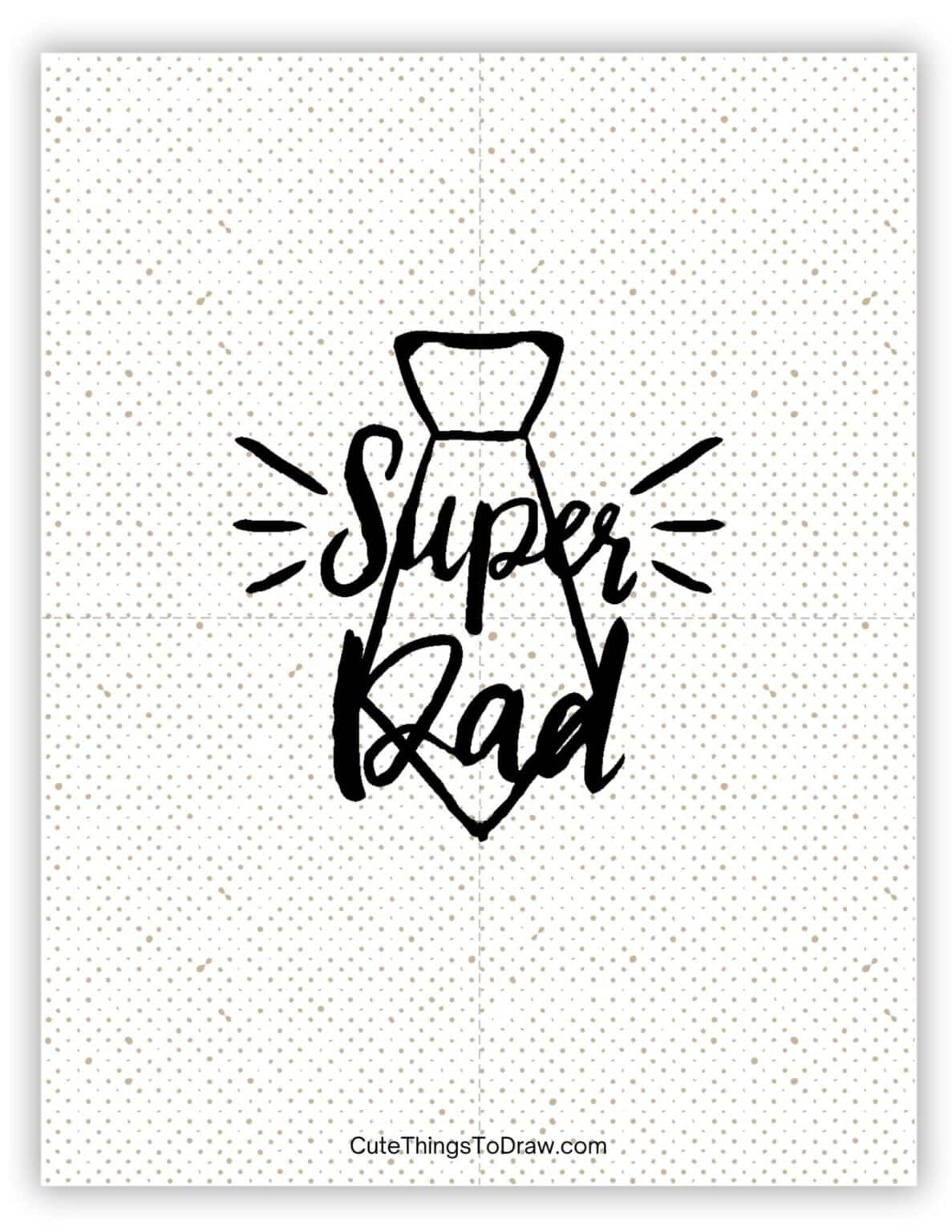 52 Cute Father's Day Drawing Ideas - Cute Things to Draw