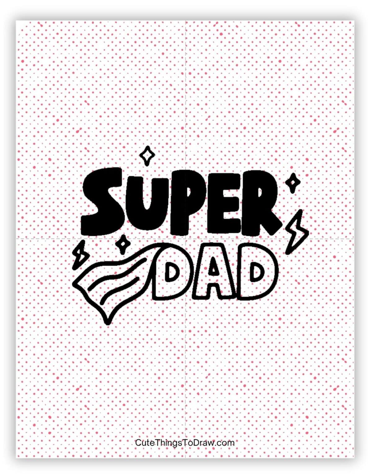 52 Cute Father's Day Drawing Ideas - Cute Things to Draw