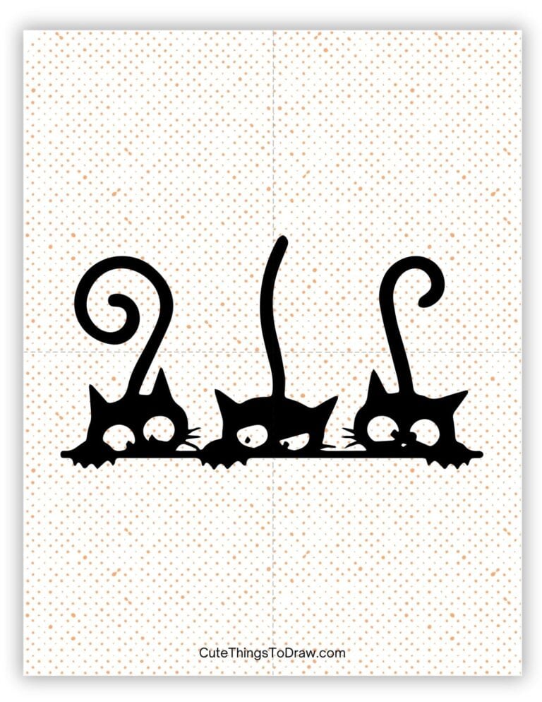 Cute Cat Drawing Ideas - Cute Things to Draw