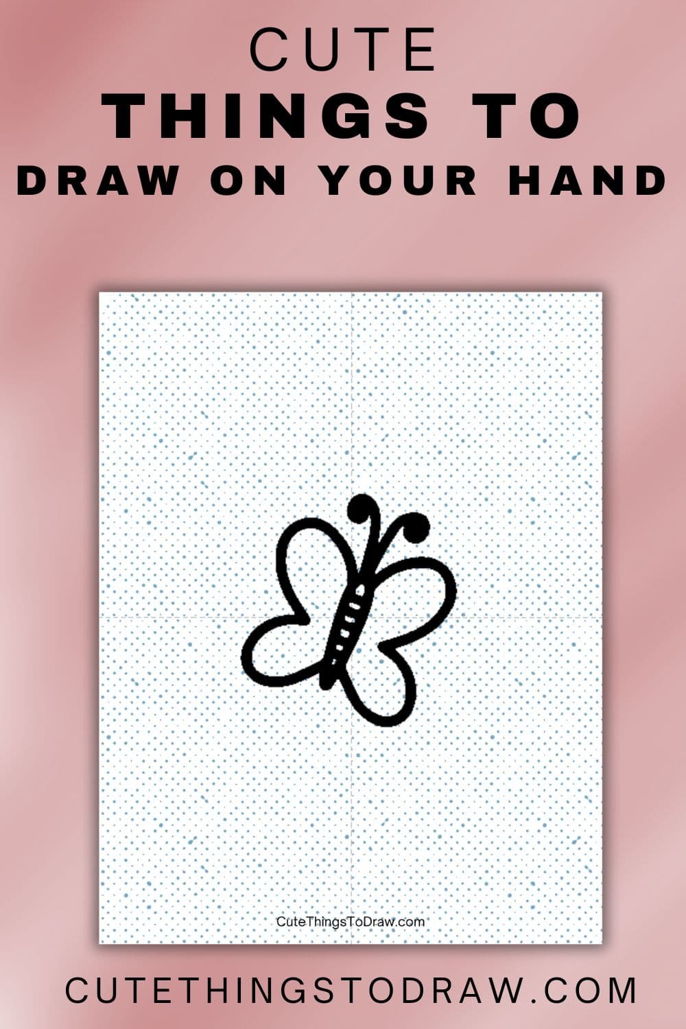 74 Cute Things to Draw on Your Hand - Cute Things to Draw