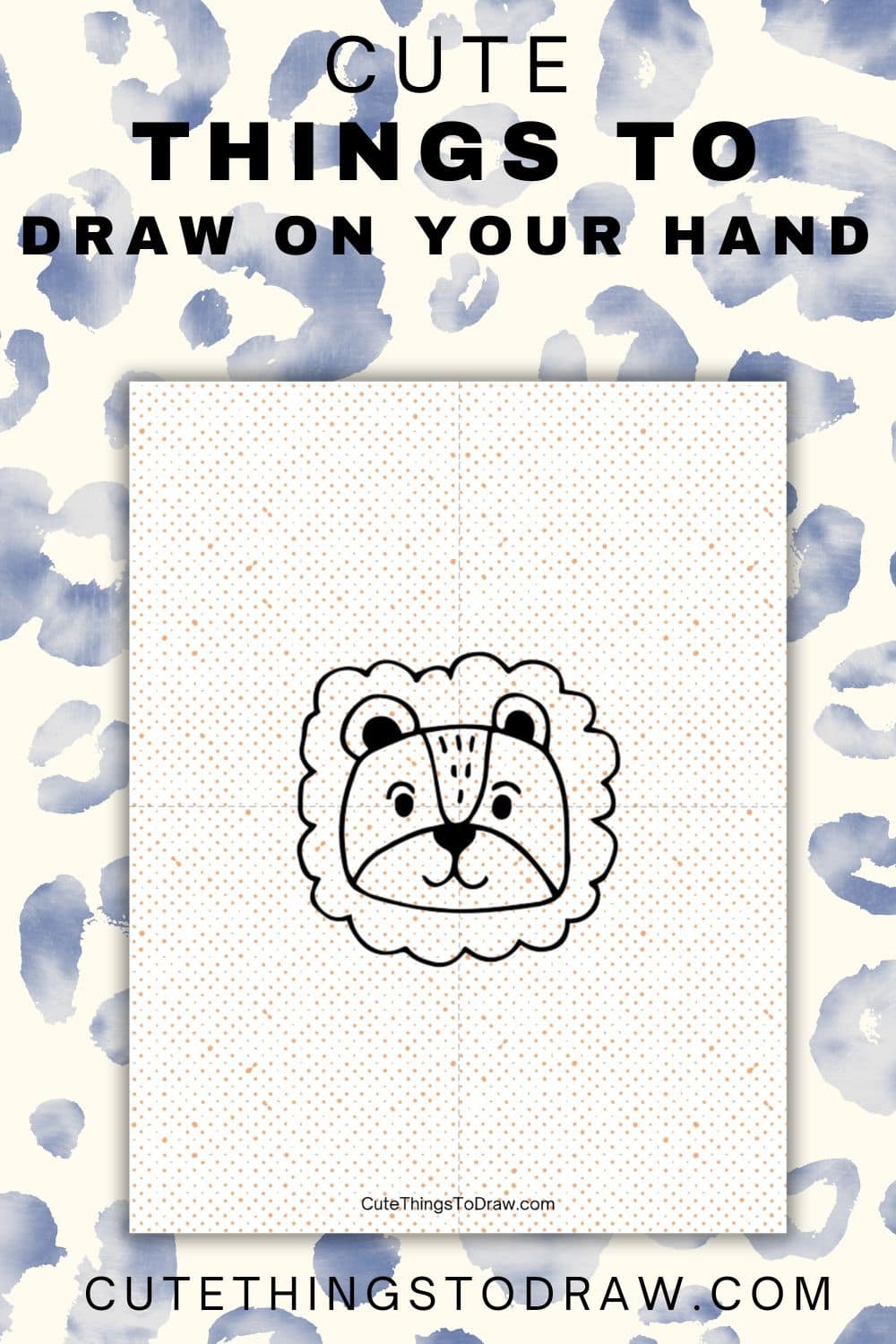 74 Cute Things to Draw on Your Hand - Cute Things to Draw