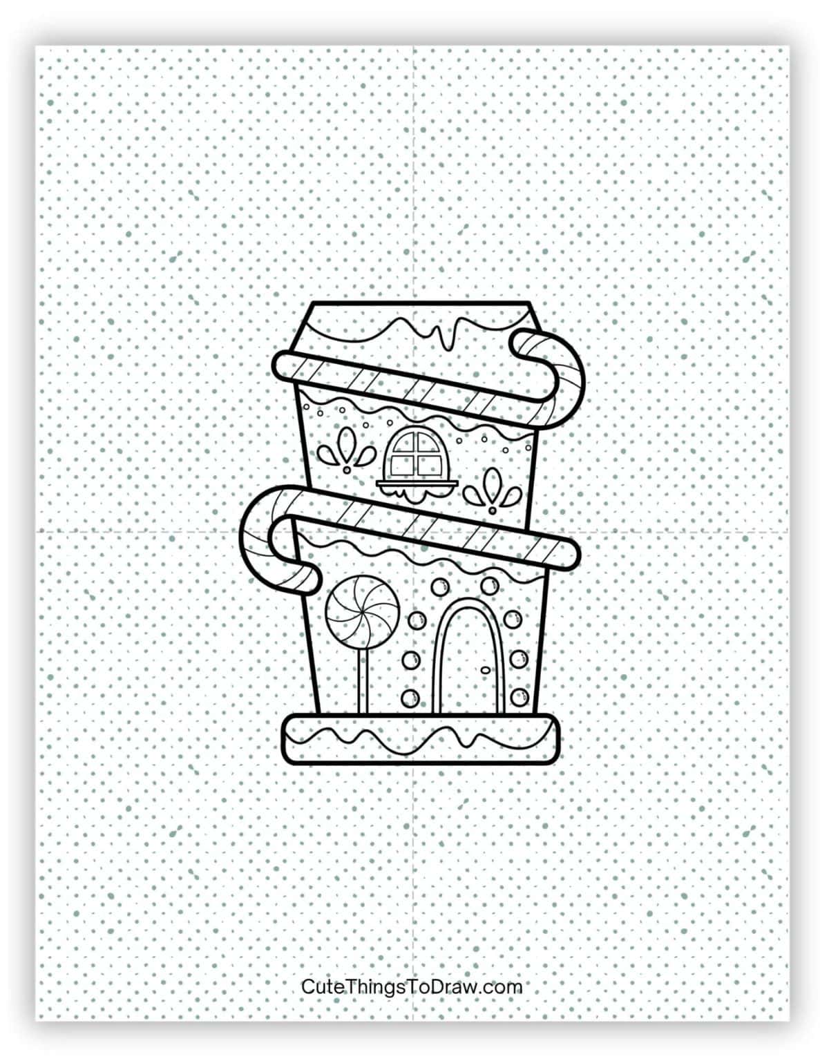 Fun Gingerbread House Drawing Ideas - Cute Things to Draw